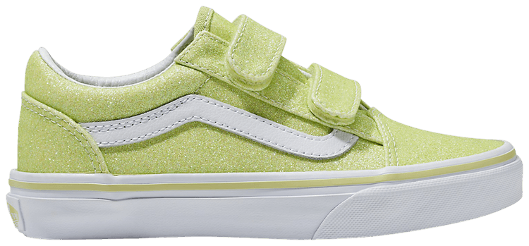 Buy Old Skool V Kids 'Glitter - Lime Sherbet' - VN000CYWC2R | GOAT