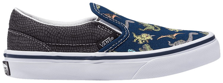 Buy Vans Classic Slip-On Kids 'Glow - Dino' - VN000D0J6GL | GOAT UK