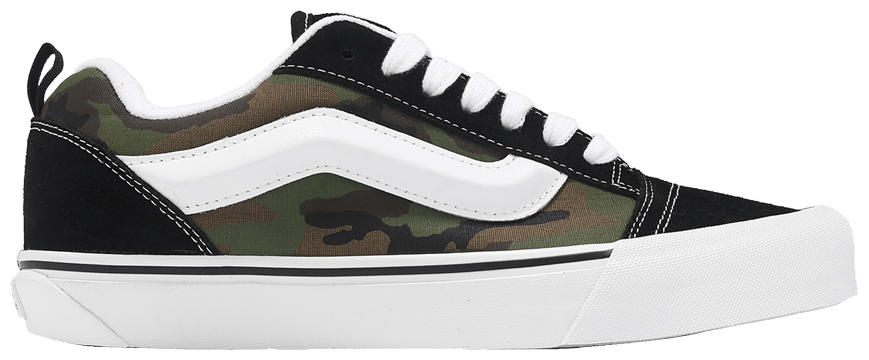 Buy Vans Knu-Skool 'Camo Black White' - VN0009QCBMX | GOAT