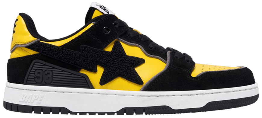 Buy BAPE Sk8 Sta #2 M2 'Yellow' - 1K30191309 YLW | GOAT