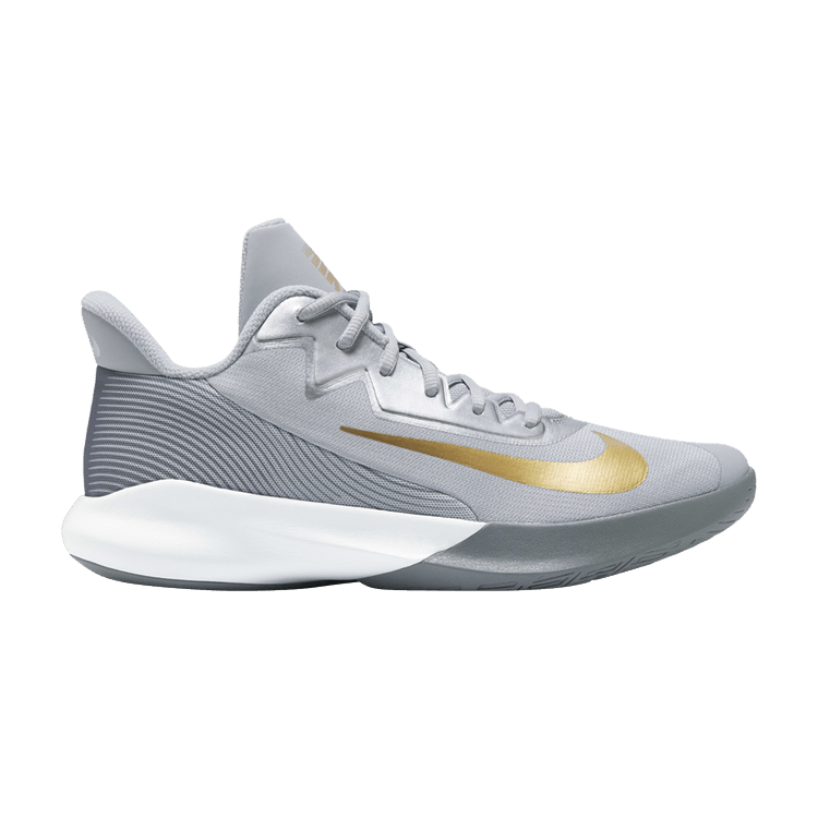 Buy Nike Precision 4 'Wolf Grey Metallic Gold' - CK1069 007 | GOAT