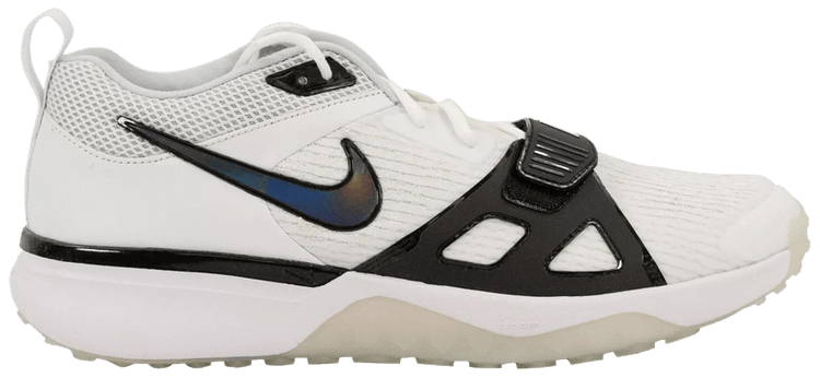 Buy Air Zoom Diamond Elite Turf 'White Iridescent - Black Outlined ...
