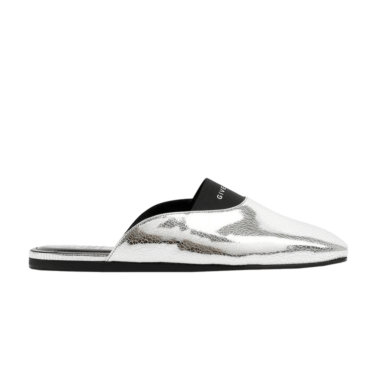 Buy Givenchy Wmns Bedford Flat Mule 'Silvery' - BE201AE1FY 040 | GOAT