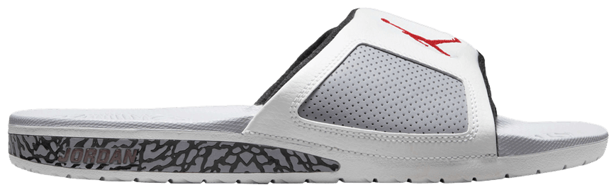 Buy Air Jordan Hydro 3 Retro Slide 'White Cement' - 854556 101 | GOAT