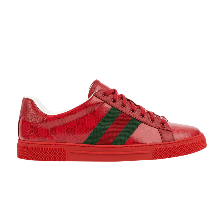 Buy Gucci Ace 'GG Crystal Canvas - Red' - 760775 FACRF 6943 | GOAT