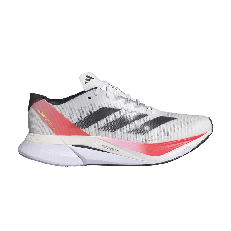 Buy Adidas Wmns Adizero Boston 12 'White Aurora Solar Red' - IF9210 | GOAT