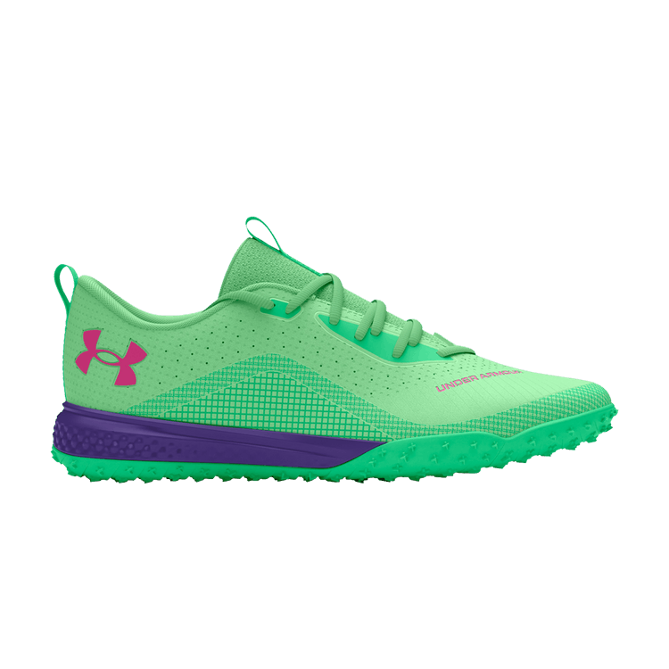 Buy Under Armour Shadow 2 TF 'Matrix Green Astro Pink' - 3027237 301 | GOAT