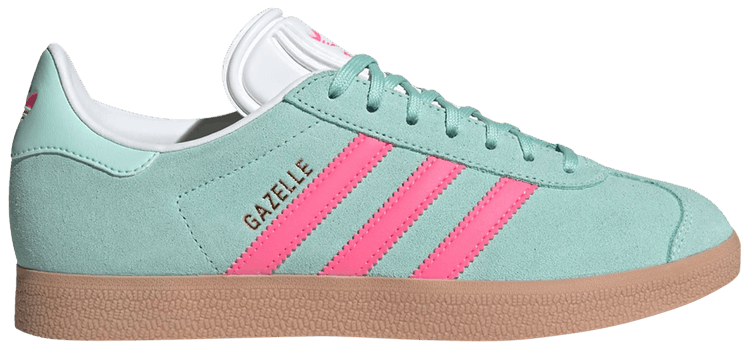 Buy Wmns Gazelle 'Semi Flash Aqua Lucid Pink' - JI1375 | GOAT