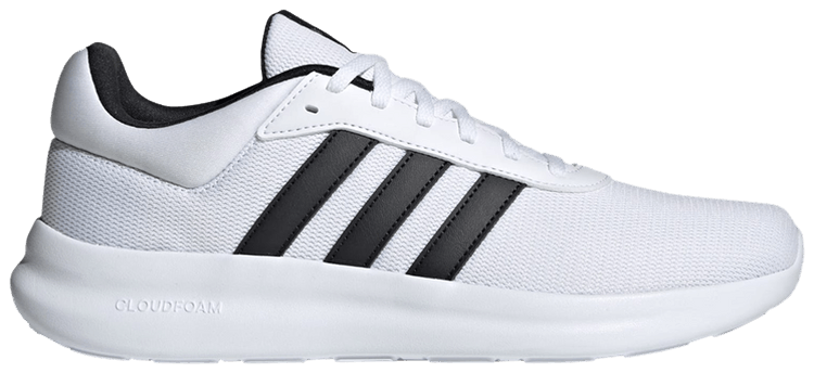 Buy Adidas Lite Racer 4.0 'White Black' - IH5423 | GOAT