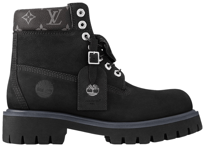 Buy Louis Vuitton x Timberland 6 Inch Ankle Boot 'Black' - 1AD75A | GOAT UK