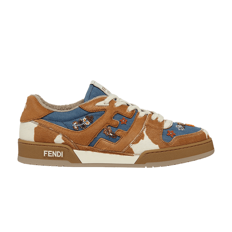 Buy Fendi Match 'Cow Print Denim' - 7E1495 AM5I F1JIK | GOAT