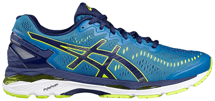 Buy Asics Gel Kayano 23 'Thunder Blue Safety Yellow' - T646N 4907 | GOAT
