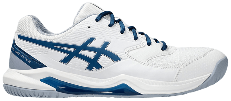 Buy Asics Gel Dedicate 8 'White Mako Blue' - 1041A408 103 | GOAT