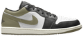 Buy Air Jordan 1 Low 'Black Toe Medium Olive' - 553558 092 | GOAT