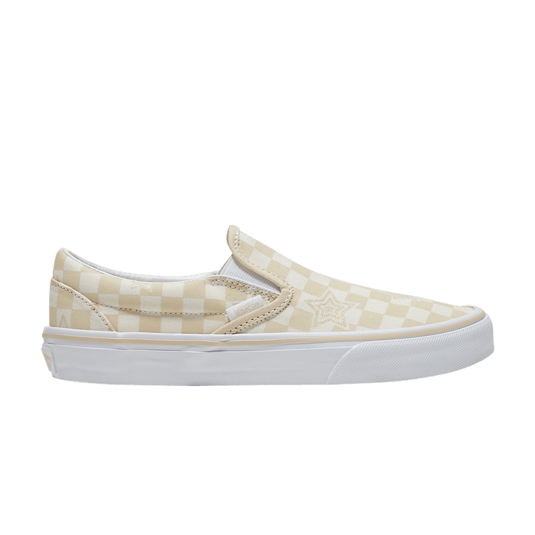 Buy Vans Classic Slip-On 'Checkerboard - Tan Stars' - VN000CT5JM9 | GOAT