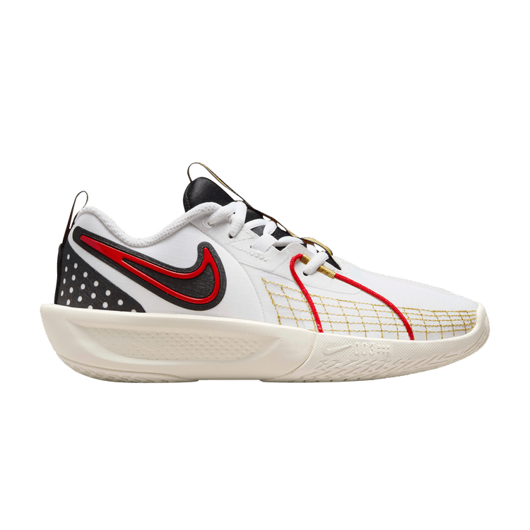 Buy Nike GT Cut 3 GS 'White Black University Red' - FD7033 103 | GOAT