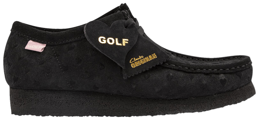 Buy Golf Wang x Clarks Wallabee 'Black' - GOLFWANGWALLABEE BLK | GOAT