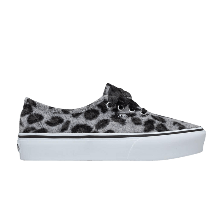 Buy Vans Authentic Platform 'Fuzzy - Snow Leopard' - VN0A3AV8RSP | GOAT