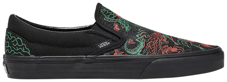 Buy Classic Slip-On 'Evil Omens Glow' - VN000CT5YHD | GOAT IT
