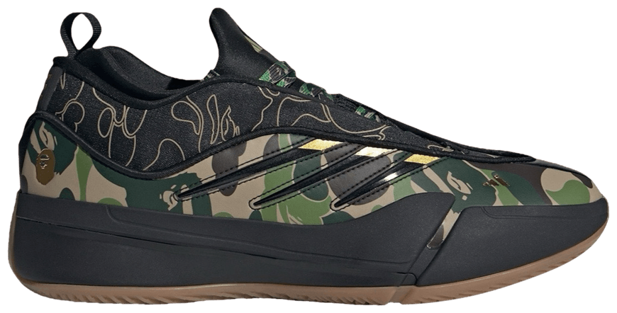 Buy BAPE x Dame 9 'Black Green' - JH6358 | GOAT