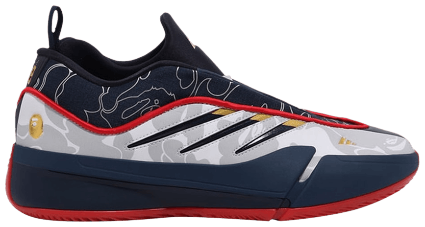 Buy BAPE x adidas Dame 9 'Olympic' - IH0787 | GOAT