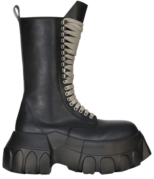 Buy Rick Owens Wmns Army Mega Tractor Boot 'Triple Black' - RP02D3861 ...