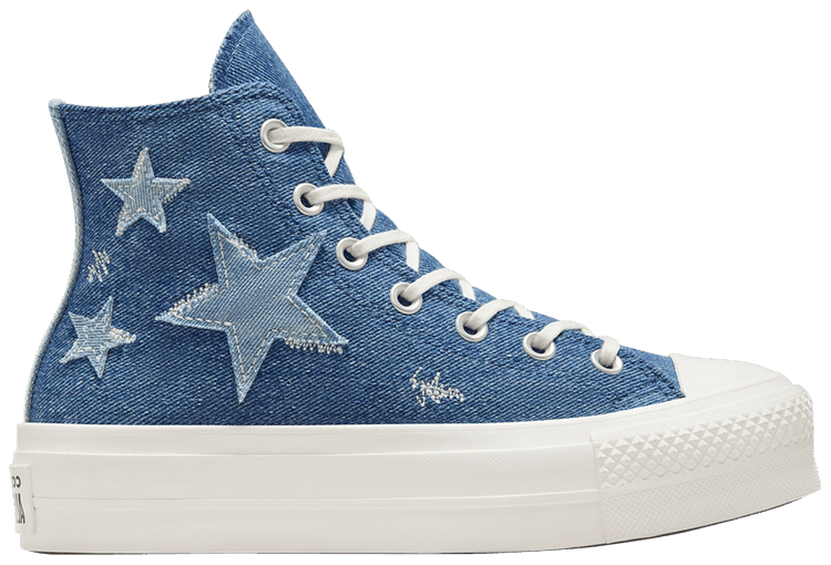 Buy Converse Wmns Chuck Taylor All Star Lift High 'Denim - Navy Stars ...