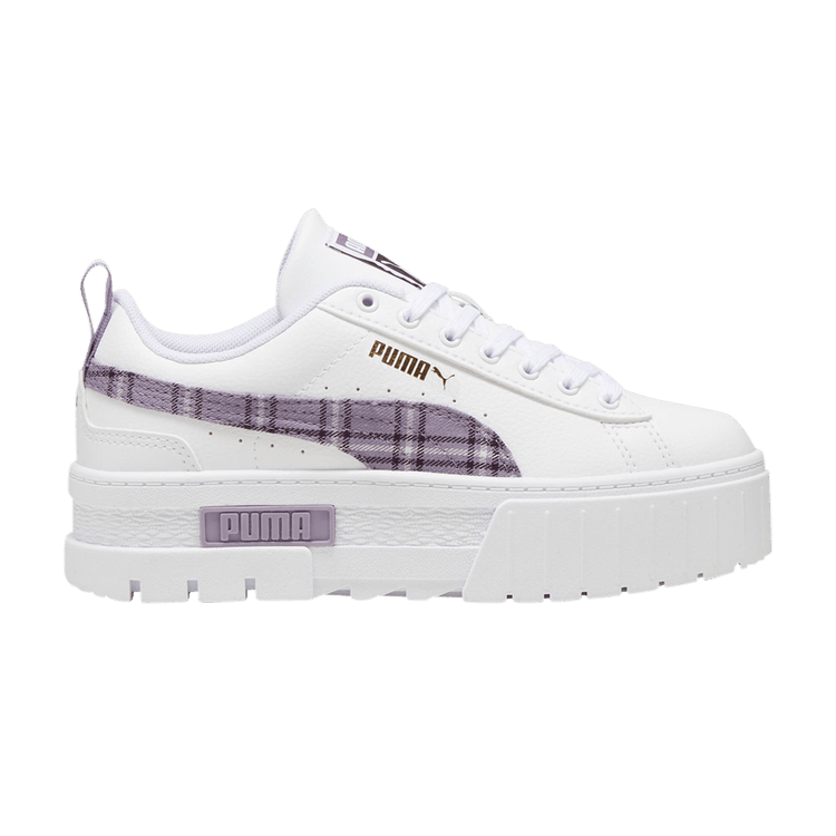 Buy Puma Mayze Winter Big Kid 'Tartan Formstrip - White Pale Plum ...