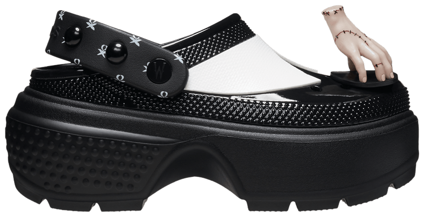 Buy Wednesday x Crocs Stomp Clog 'Wednesday Addams' - 210214 001 | GOAT