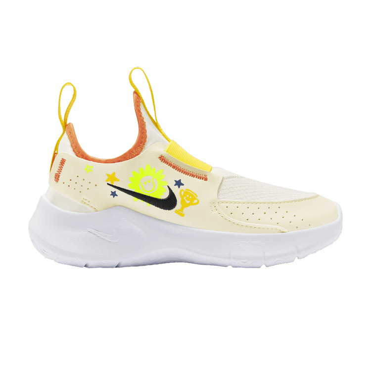 Buy Nike Flex Runner 3 PS 'Sail Fluorescent Yellow' - HM3719 101 | GOAT