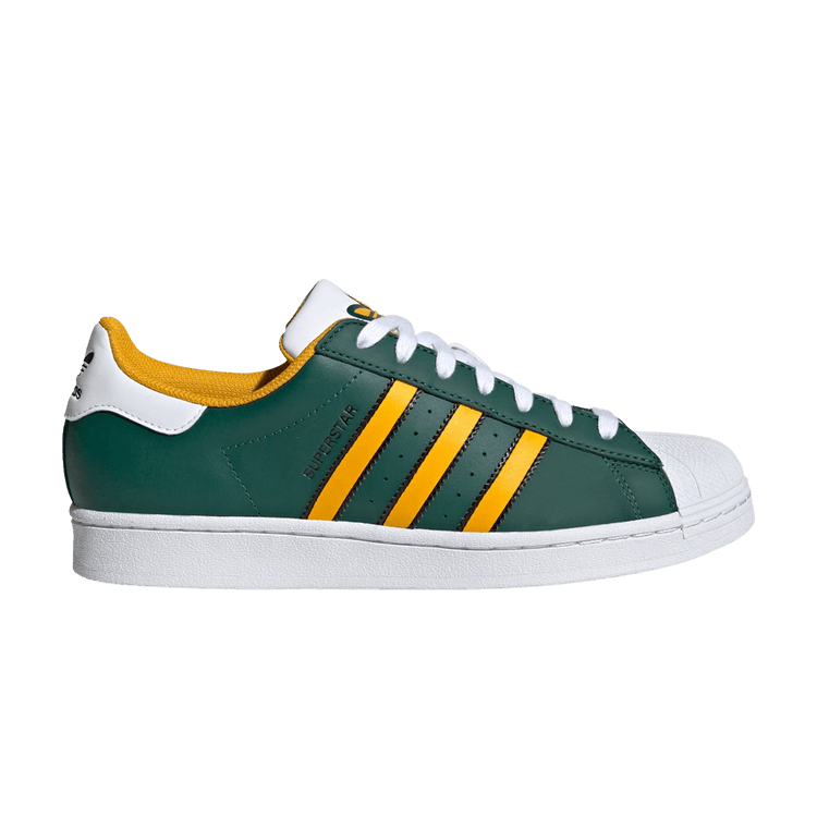 Buy Superstar 'Collegiate Green Crew Yellow' - IF8072 | GOAT