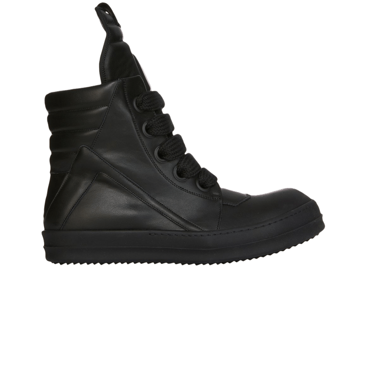 Buy Rick Owens Lido Jumbo Laced Geobasket High 'Black' - RR01D3898 ...