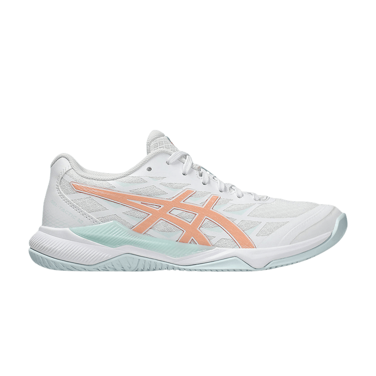 Buy Asics Wmns Gel Tactic 12 'White Bright Sunstone' - 1072A092 102 | GOAT