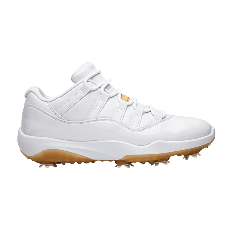 Buy Air Jordan 11 Low Golf 'Metallic Gold' Sample - AQ0963 102 00 LN2 ...