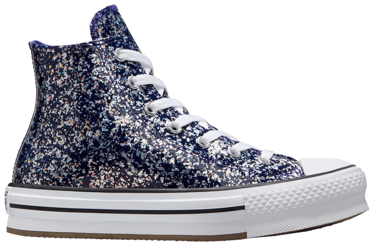 Buy Converse Chuck Taylor All Star EVA Lift High GS 'Glitter - Night ...