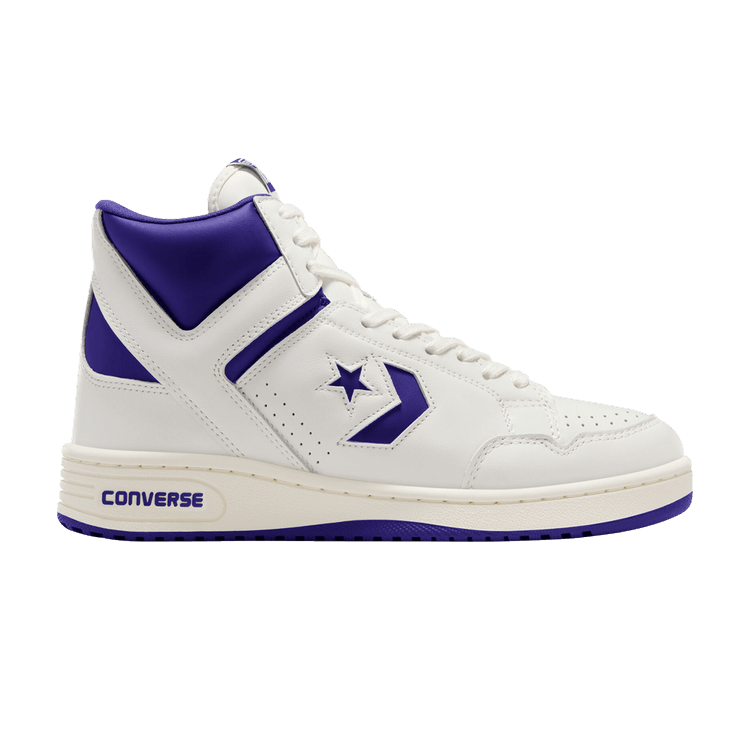 Buy Converse Weapon Mid 'Vintage White Court Purple' - A11211C | GOAT