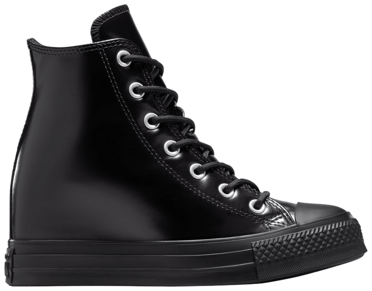 Buy Wmns Chuck Taylor All Star Wedge Platform High 'Triple Black ...