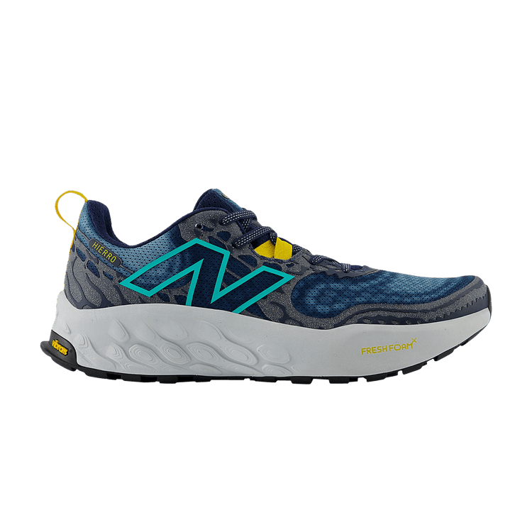 Buy Fresh Foam X Hierro v8 4E Wide 'Navy Cyber Jade' - MTHIERD8 4E | GOAT