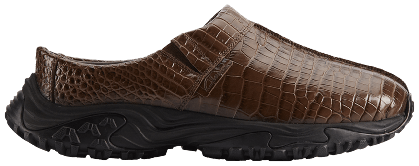 Buy Martine Rose x Clarks Clog 1 'Brown Croc' - 261 80936 | GOAT