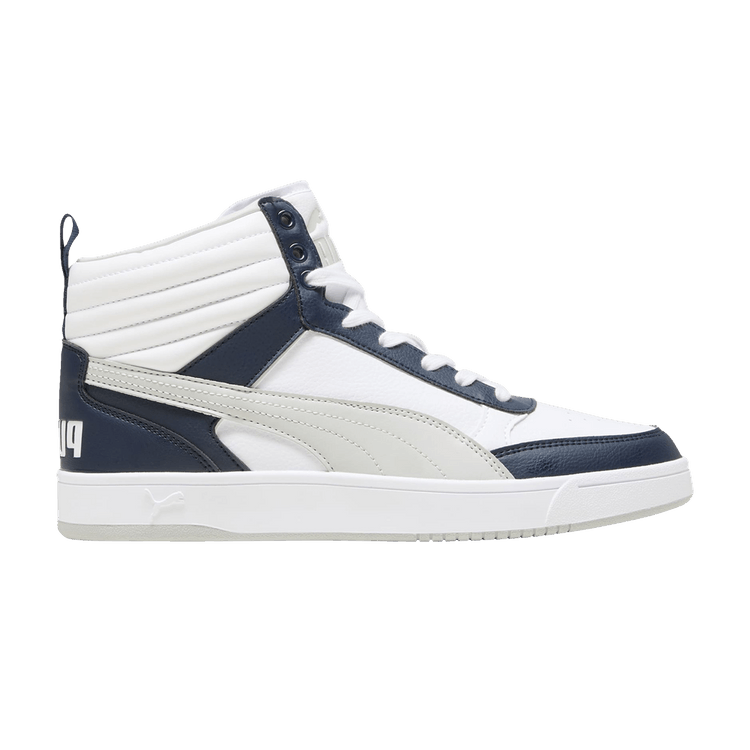 Buy Puma Dribble Mid 'Navy Ash Grey' - 400980 03 | GOAT