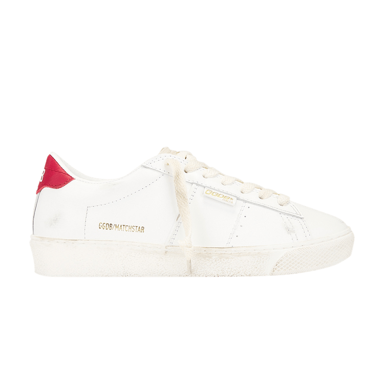 Buy Golden Goose Deluxe Wmns Match Star 'White Red' - GWF00796 F006377 ...