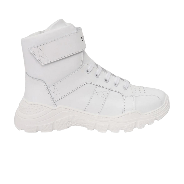 Buy Balmain Chunky Strap Sneaker Kids 'White' - BS0Q56 Z1223 100 | GOAT