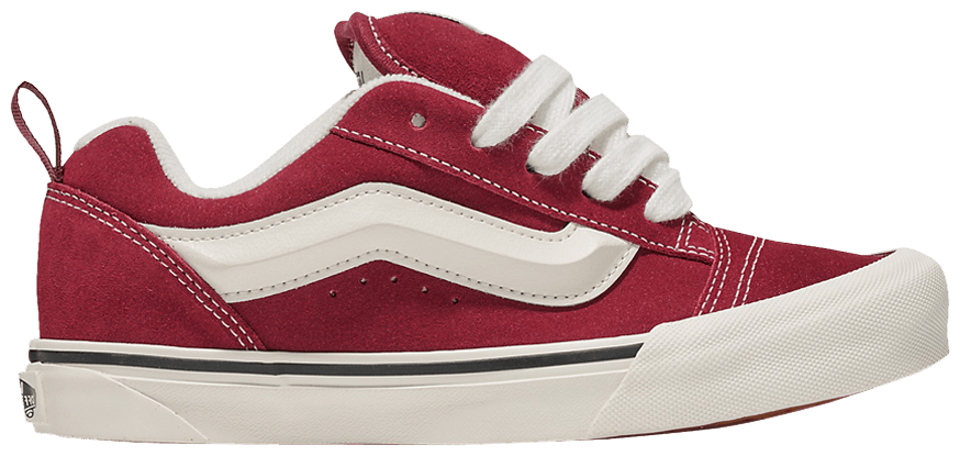 Buy Vans Knu-Skool Kids 'Burgundy Red' - VN000D2TBRG | GOAT