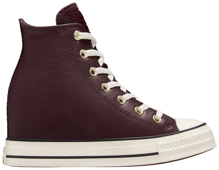Buy Converse Wmns Chuck Taylor All Star Classic Wedge High 'Bloodstone ...
