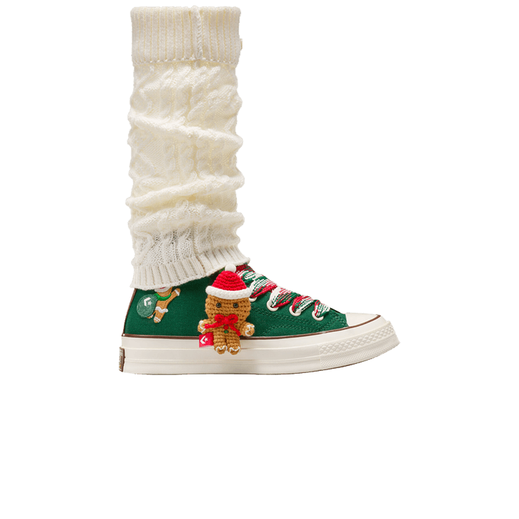 Buy Converse Chuck 70 High 'X-Mas Gingerbread & Knit Sock - Midnight ...