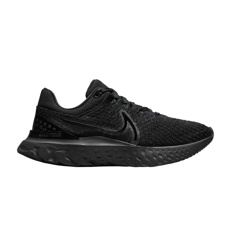 Buy Wmns React Infinity Run Flyknit 3 'Triple Black' - DD3024 005 | GOAT