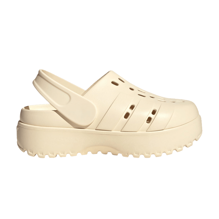 Buy Adidas Wmns Adilette Platform Clog 'Wonder White' - JP7159 | GOAT