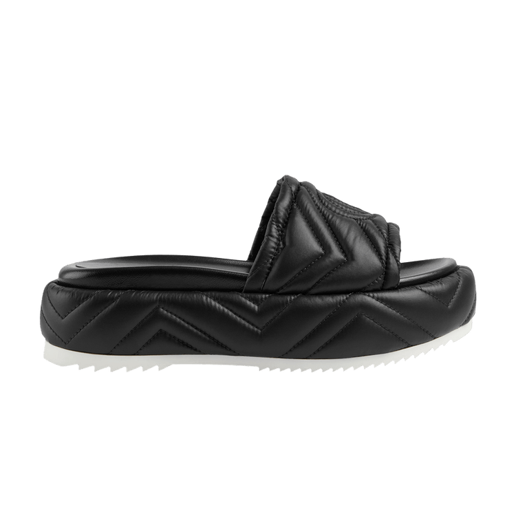 Buy Gucci Wmns Angels Platform Sandal 'Black' - 723382 FQL00 1000 | GOAT