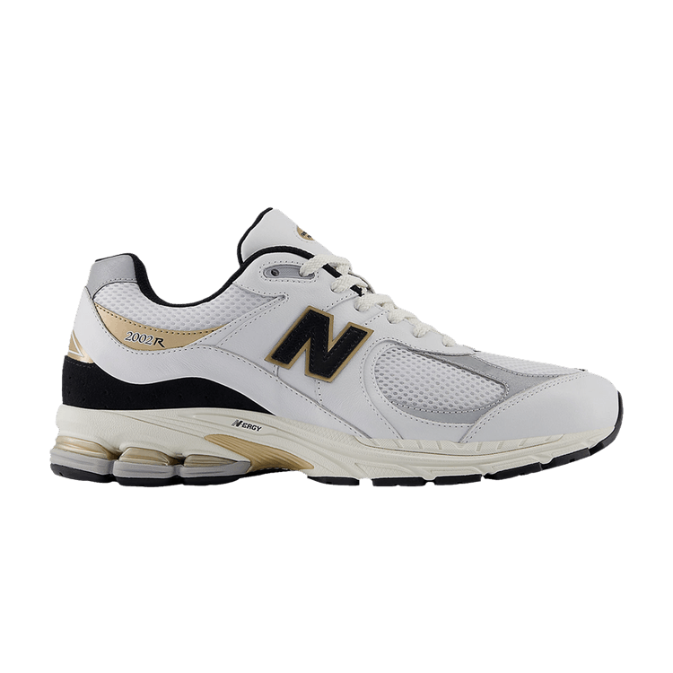 Buy New Balance 2002R 'White Black Gold Metallic' - M2002RPN | GOAT
