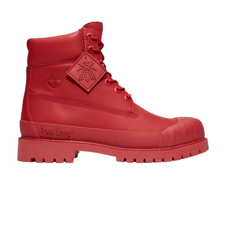 Buy Bee Line x 6 Inch Rubber-Toe Waterproof Boot 'Medium Red ...